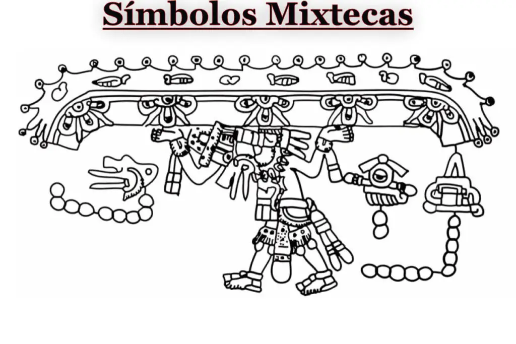 SÍMBOLOS MIXTECOS » Emblemas de poder con sentido mágico religioso