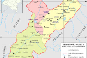 UBICACIÓN DE LOS MUISCAS » Proceso de asentamiento y distribución